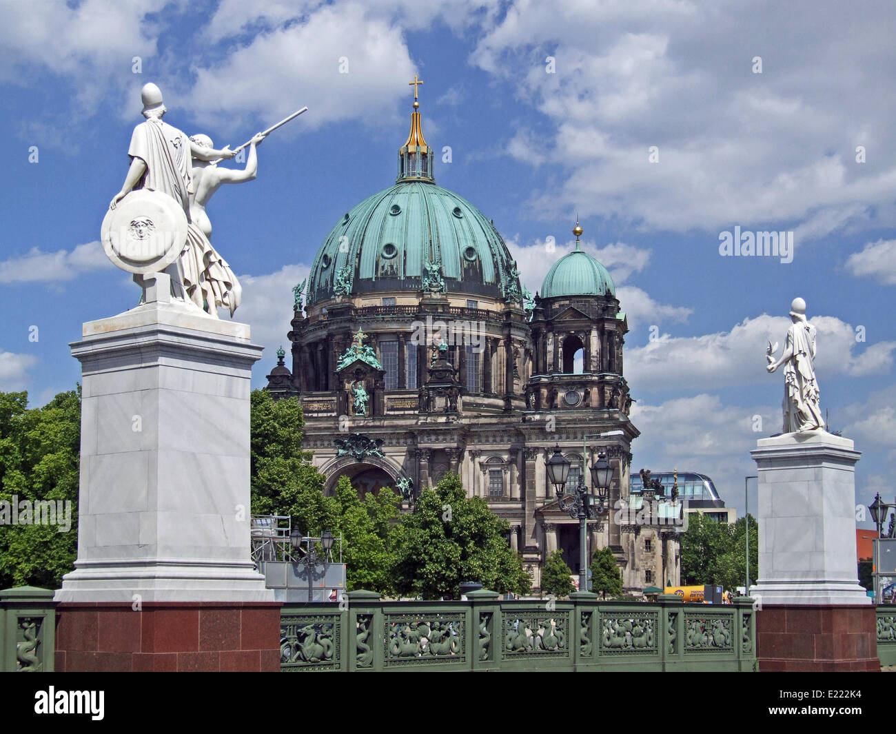 Berliner dom sculptures berlin germany hi-res stock photography and ...