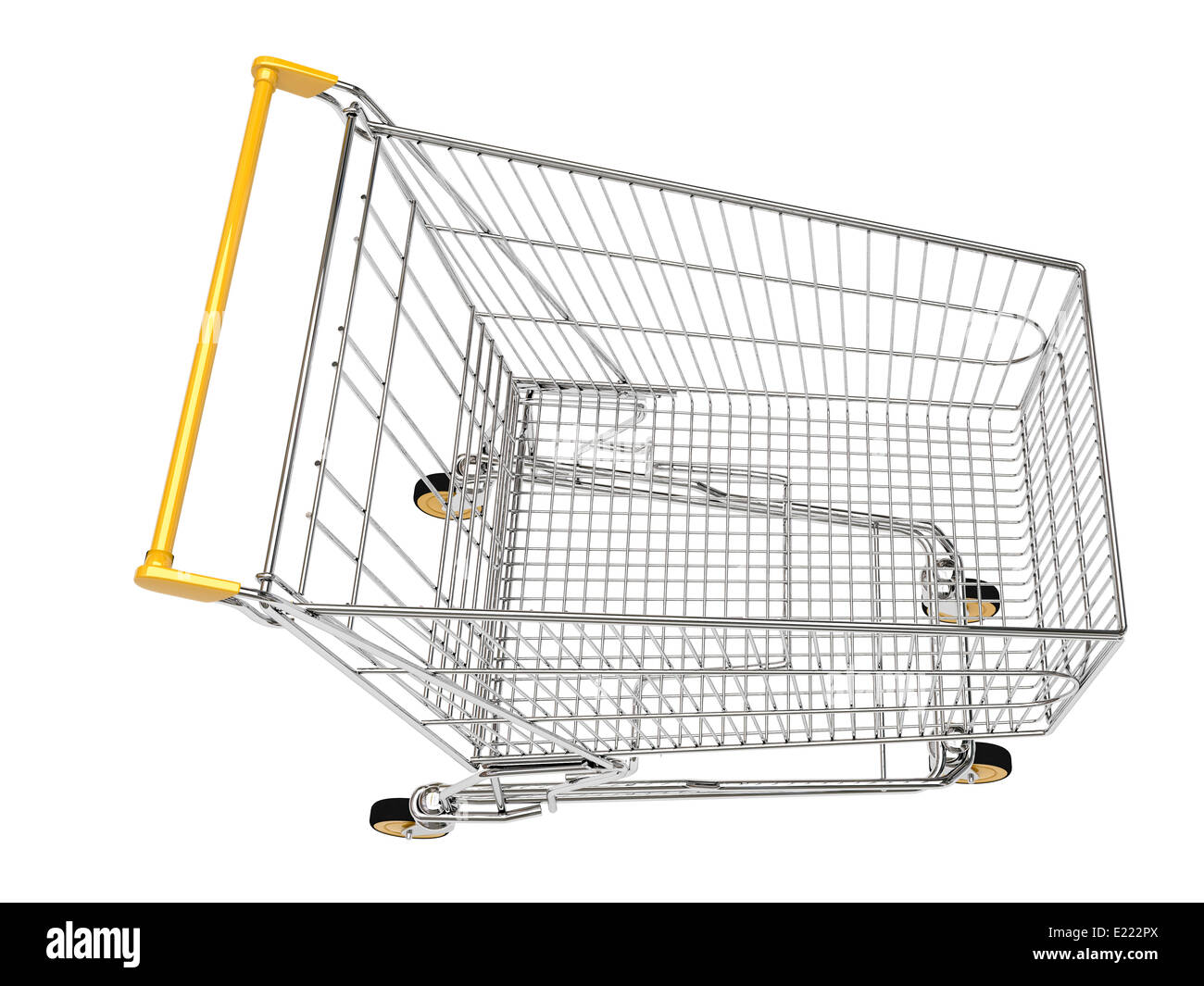 Shopping carts isolated Stock Photo - Alamy