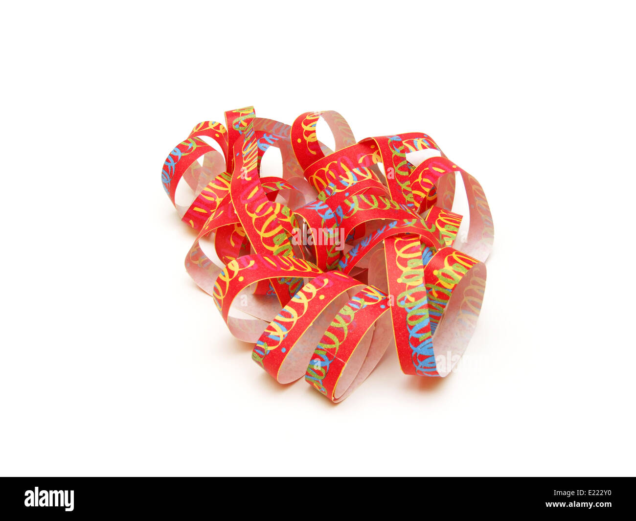 Paper streamers Cut Out Stock Images & Pictures - Alamy