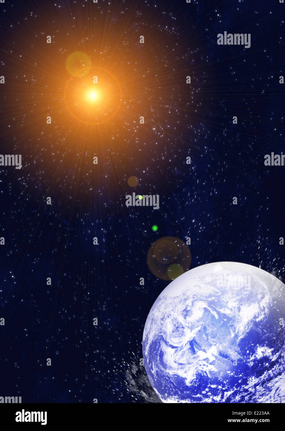 Earth orbit sun hi-res stock photography and images - Alamy