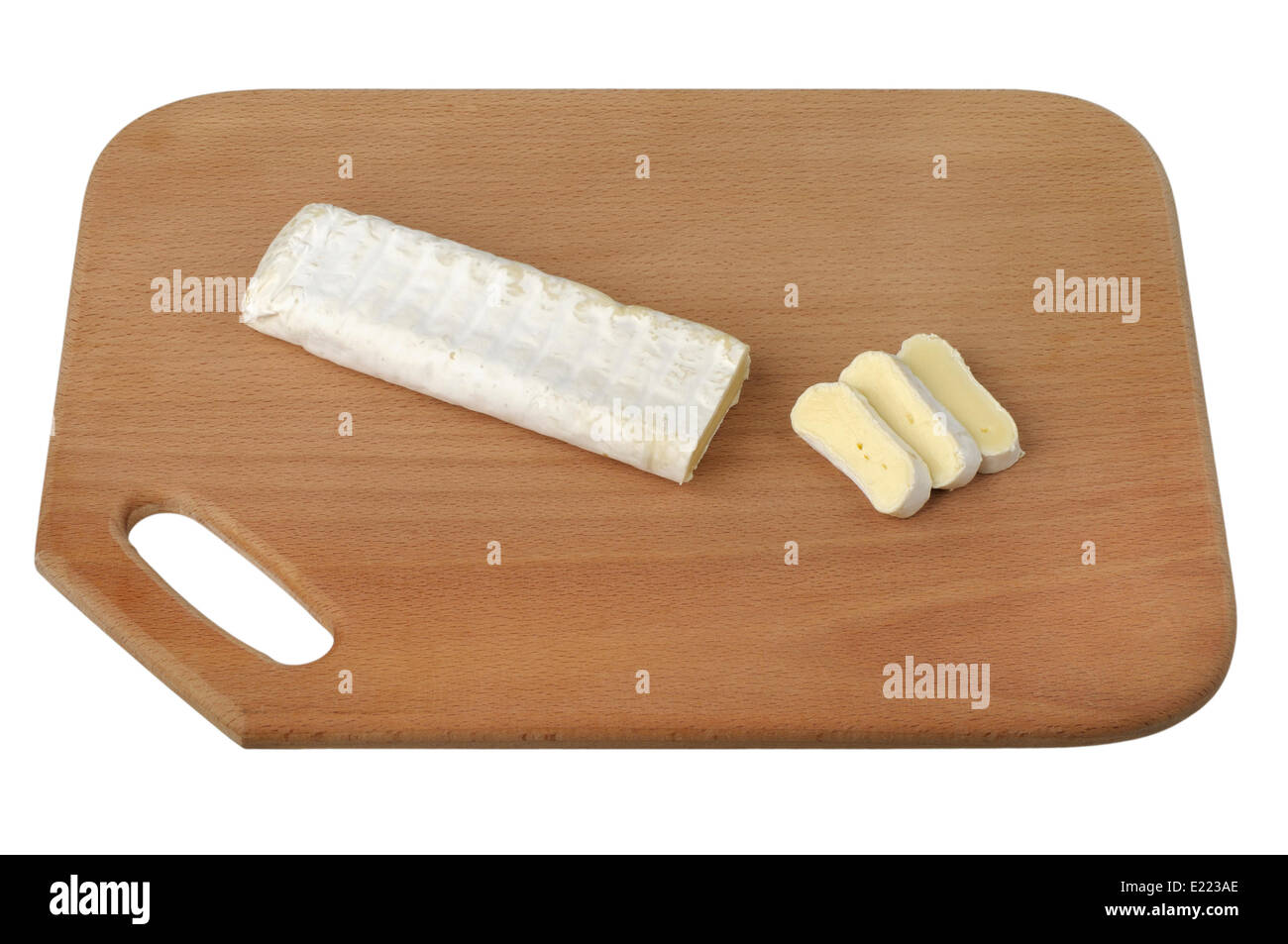 sliced brie cheese Stock Photo - Alamy