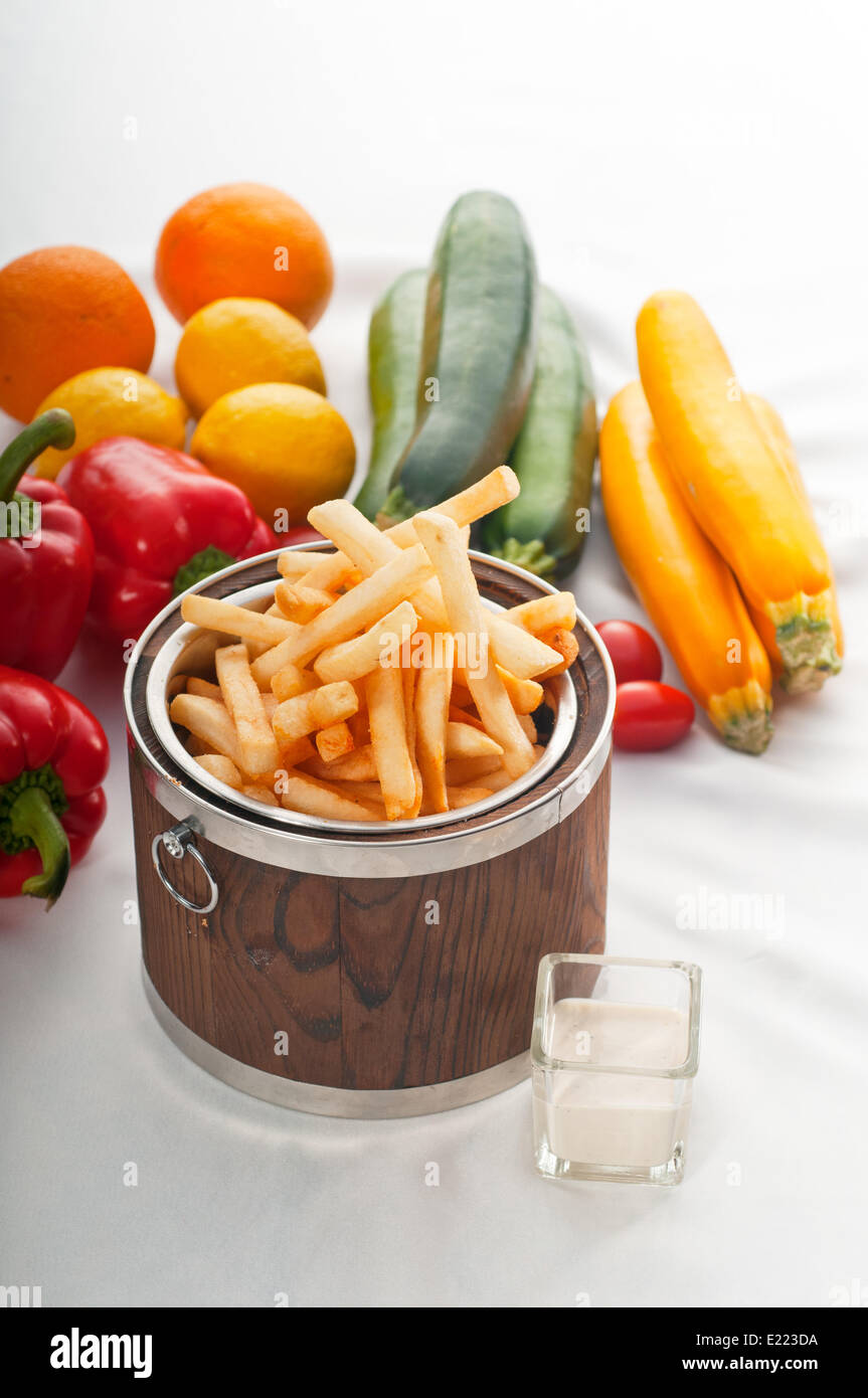 White sauce bucket hi-res stock photography and images - Alamy