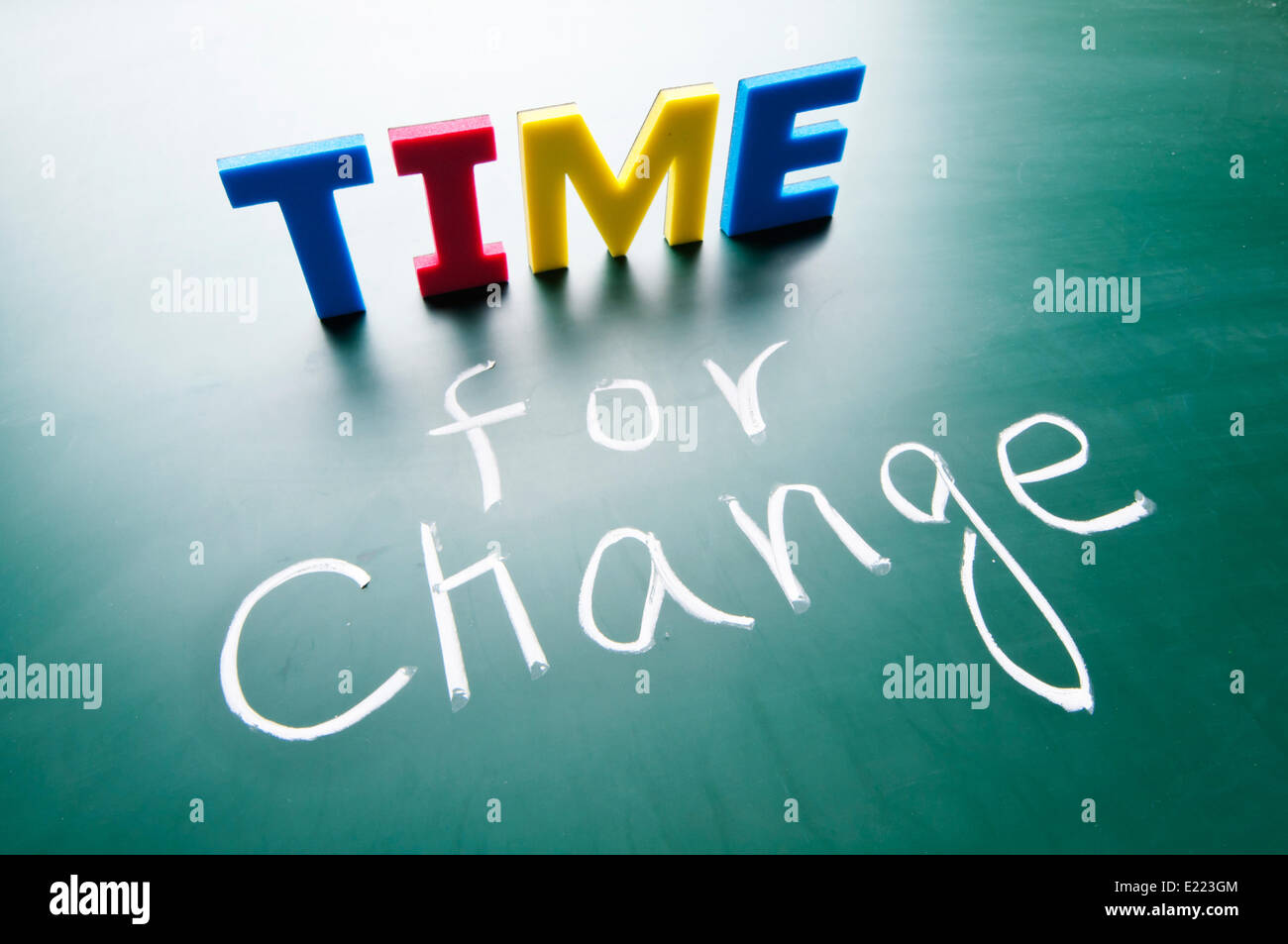 Time for change Stock Photo - Alamy