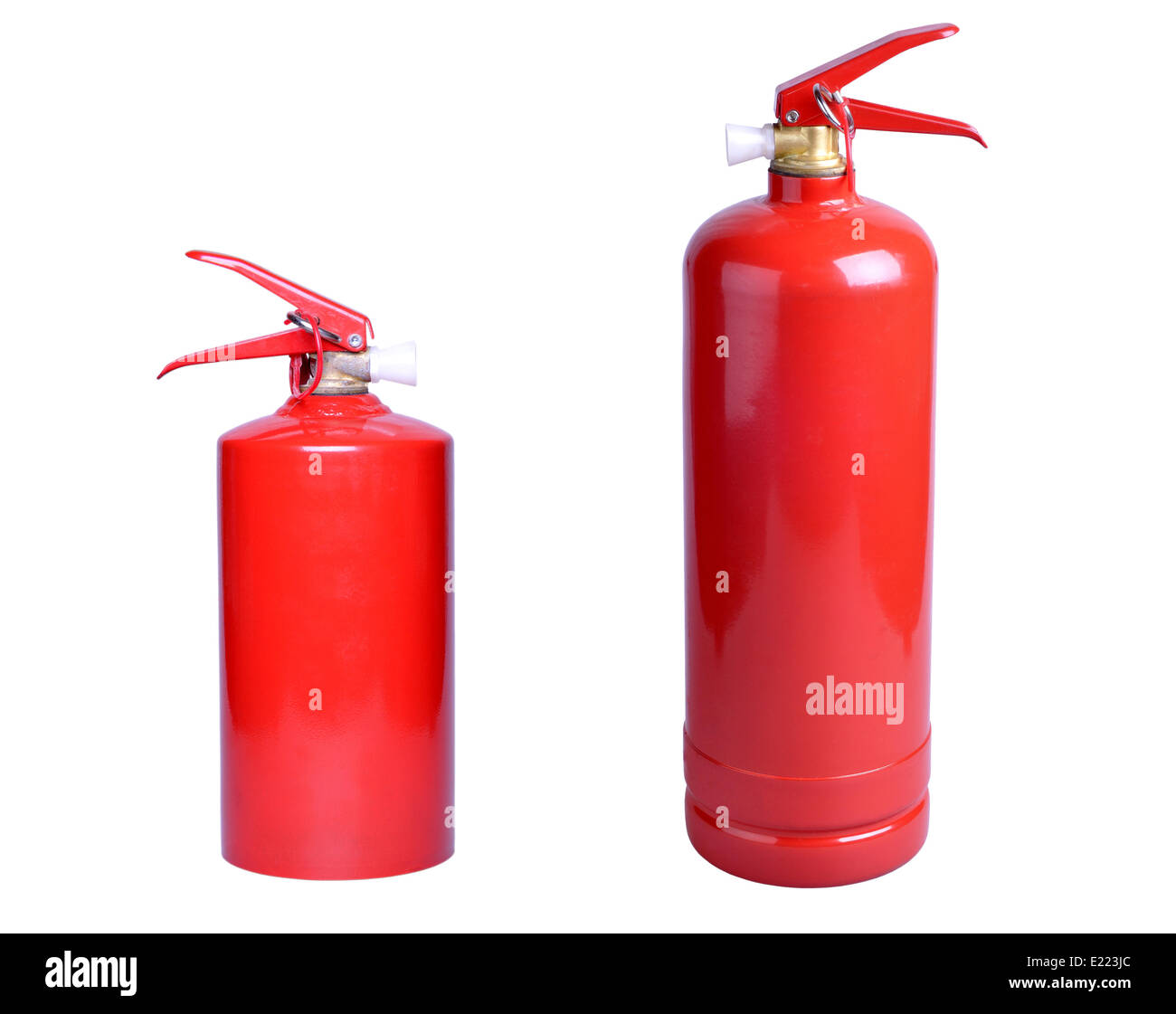 two fire extinguisher Stock Photo - Alamy