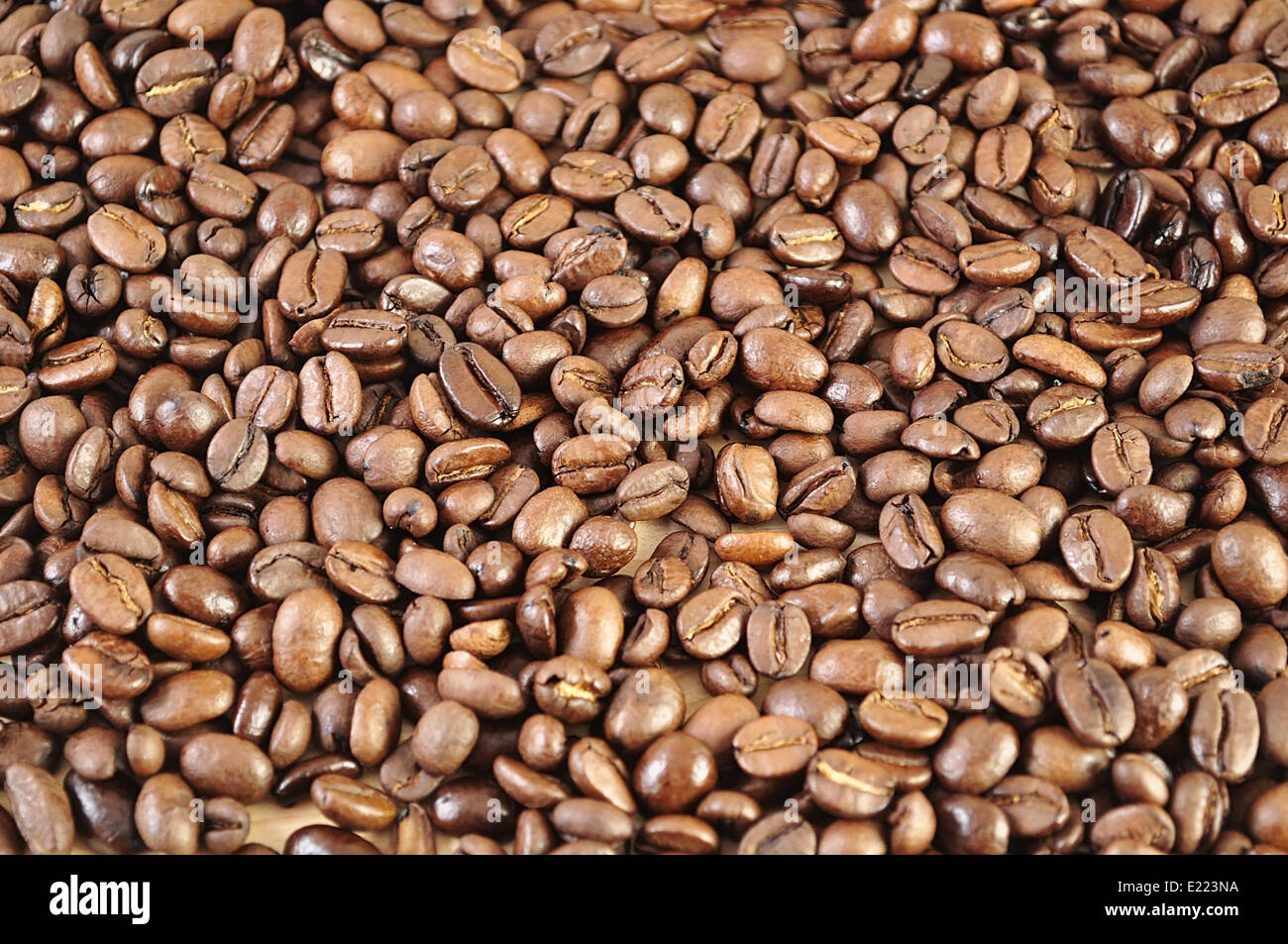 coffee beans background Stock Photo - Alamy