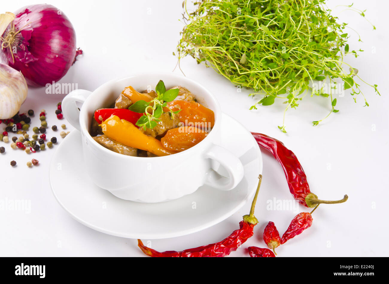 Cabbage soup soups hi-res stock photography and images - Alamy