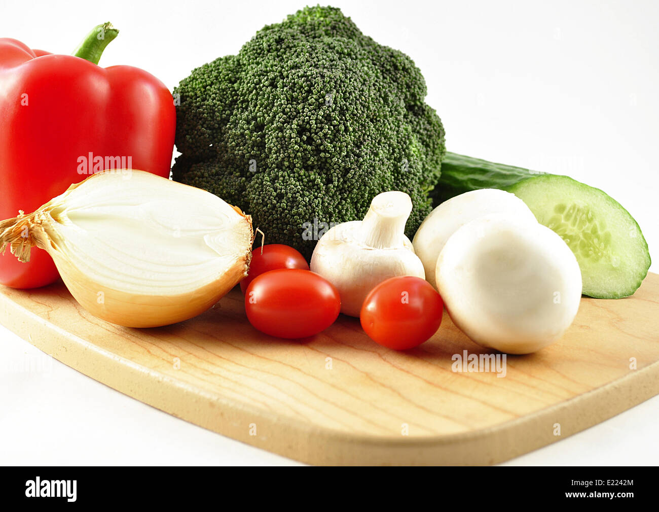 Light colored vegetables hi-res stock photography and images - Alamy