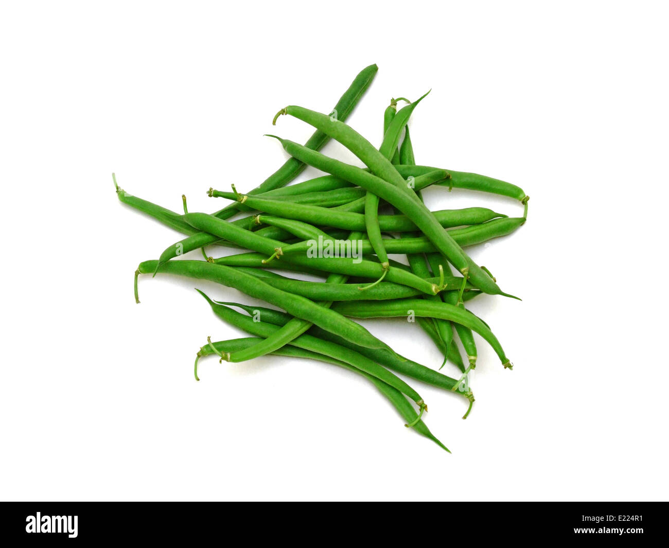 French beans plant Cut Out Stock Images & Pictures - Alamy