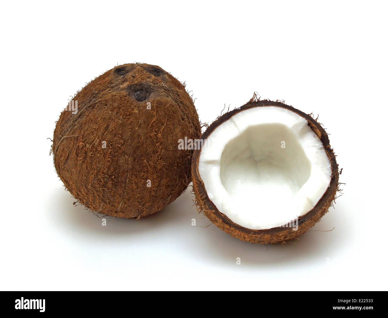 Coconut dishes Cut Out Stock Images & Pictures - Alamy
