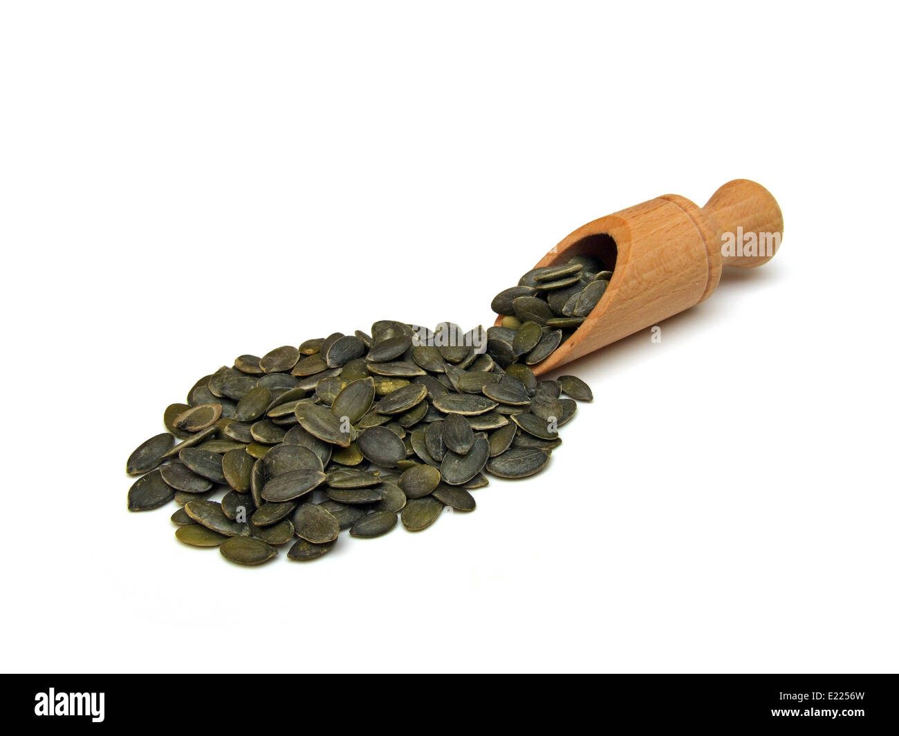a few pumpkin seeds (Cucurbita Stock Photo - Alamy