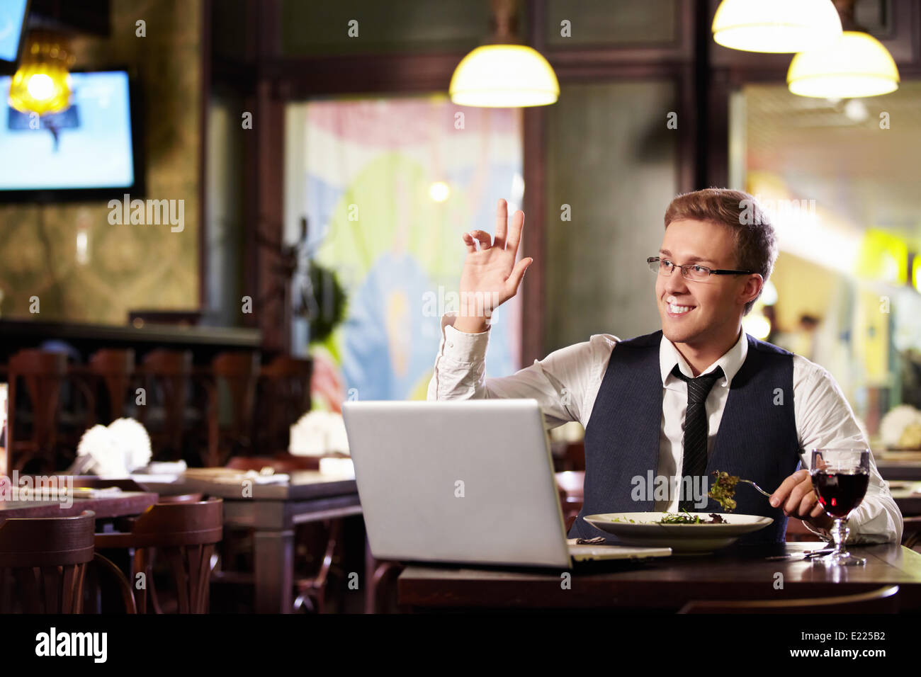 Hello human hi-res stock photography and images - Alamy