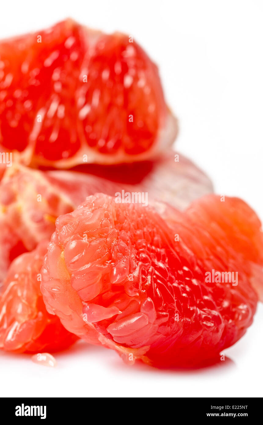 Slice of grapefruit Stock Photo - Alamy