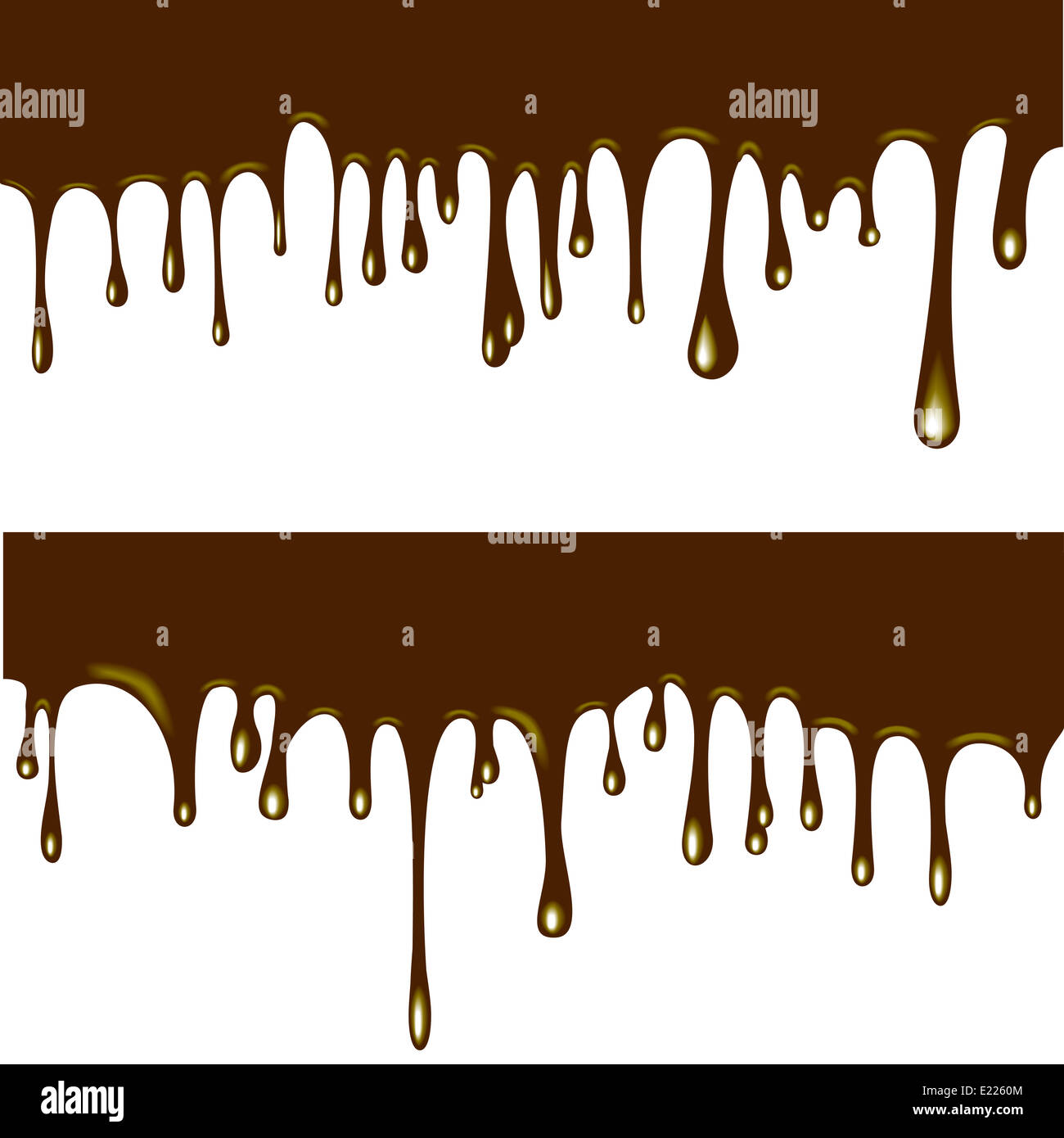 flowing chocolate drops Stock Photo - Alamy