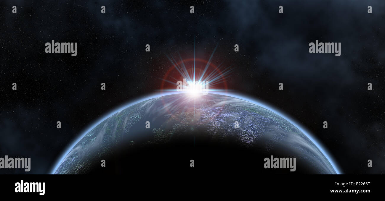 Blue planet hi-res stock photography and images - Alamy