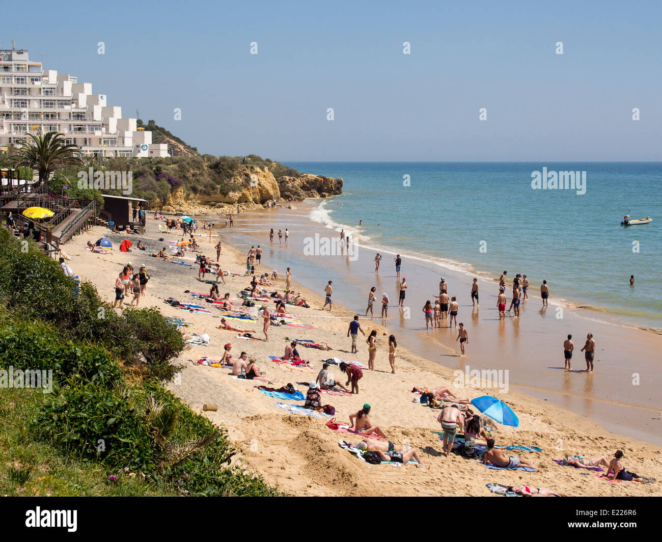 Praia da Oura Algarve Portugal Stock Photo - Alamy