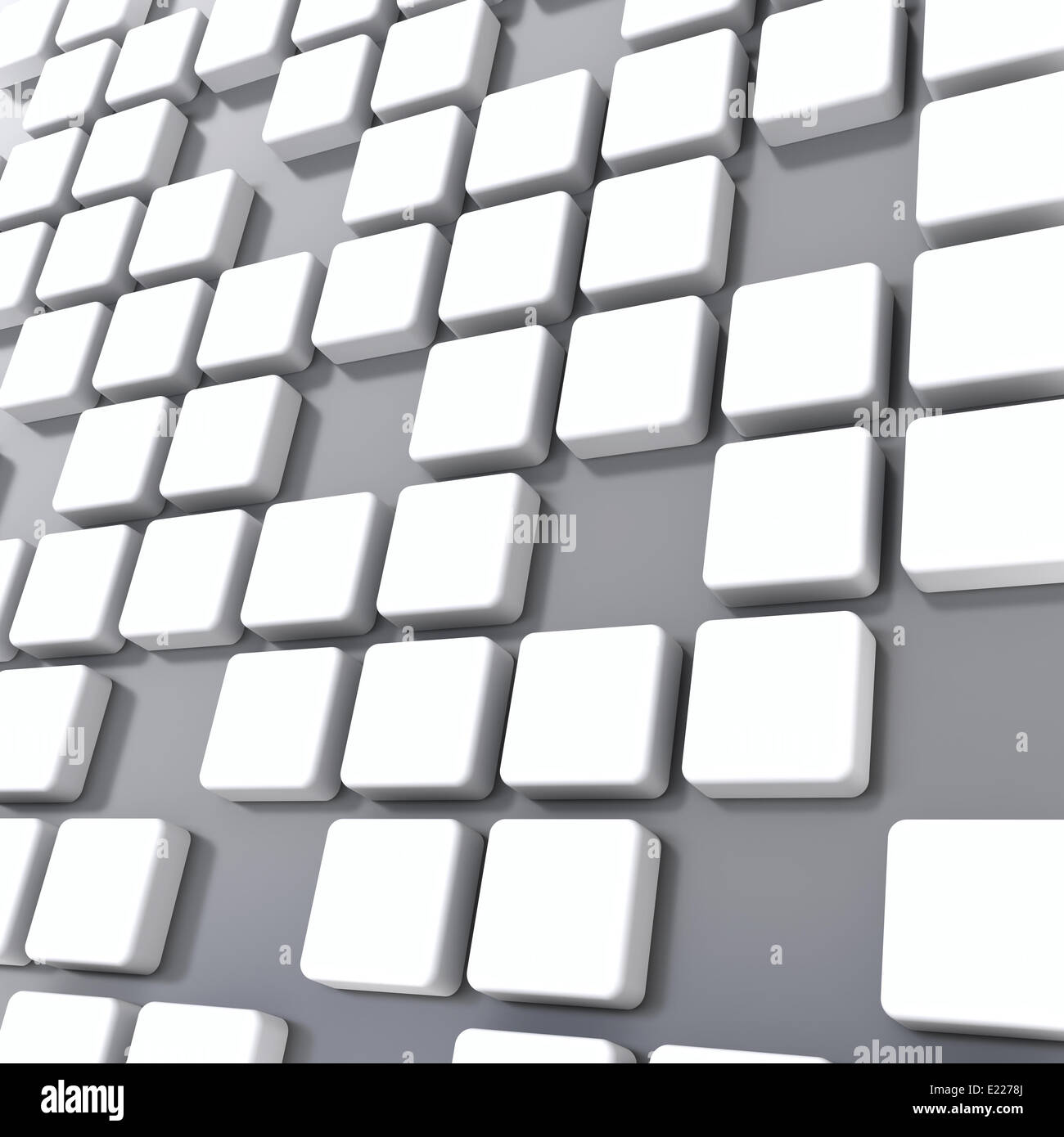 group of cubes of white color Stock Photo - Alamy