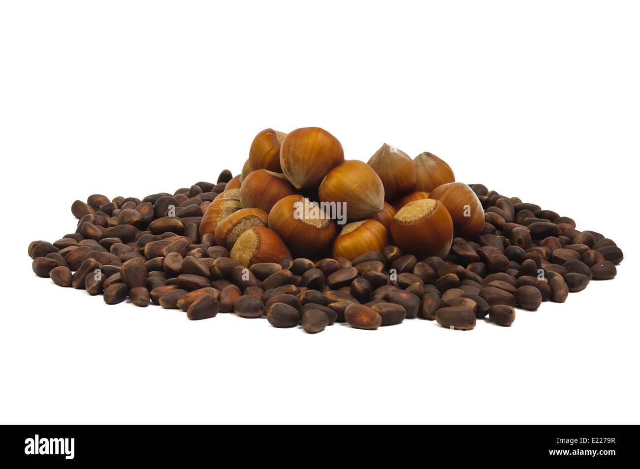 Hazelnut pine nuts hi-res stock photography and images - Alamy