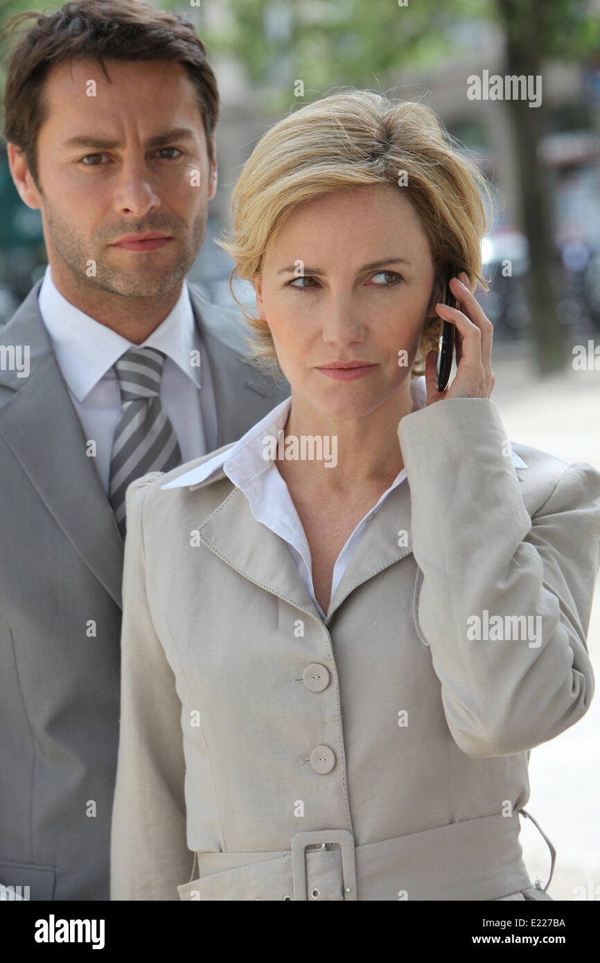 Smart businessman calling partners using hi-res stock photography and ...