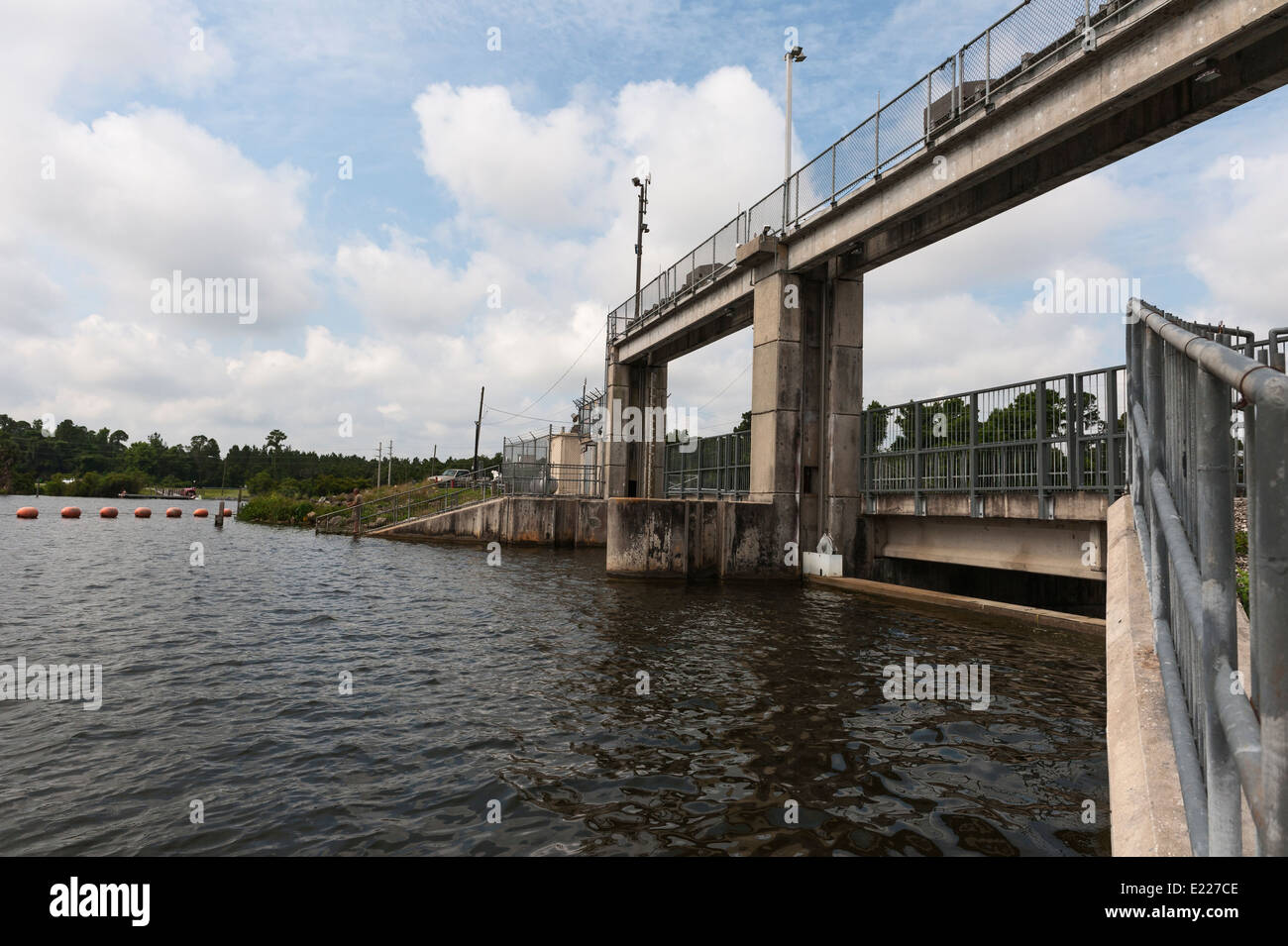 Inglis Main Spillway Dam Southwest Florida Water Management District ...