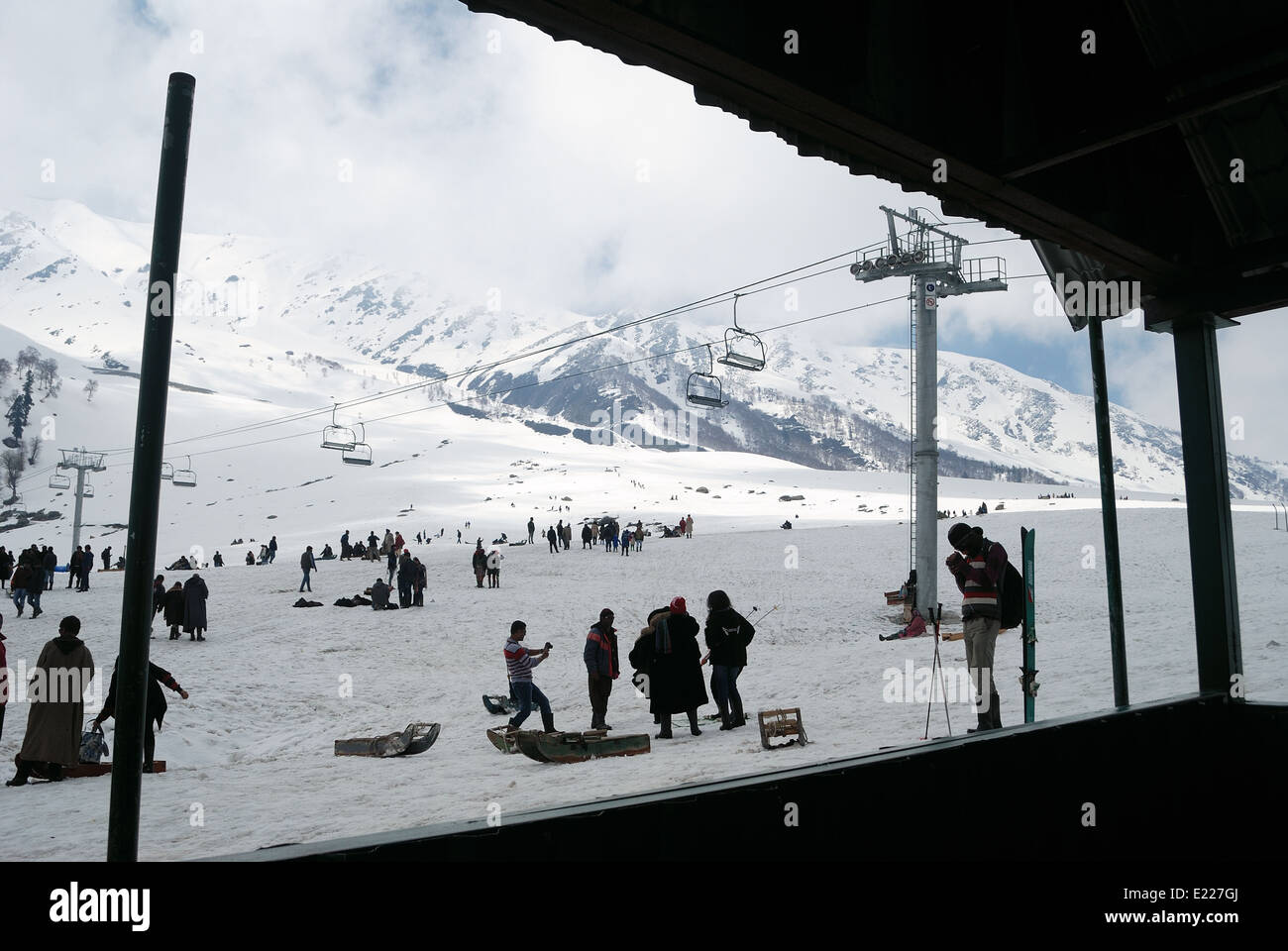 roop way at gulmarg,kashmir,india Stock Photo - Alamy