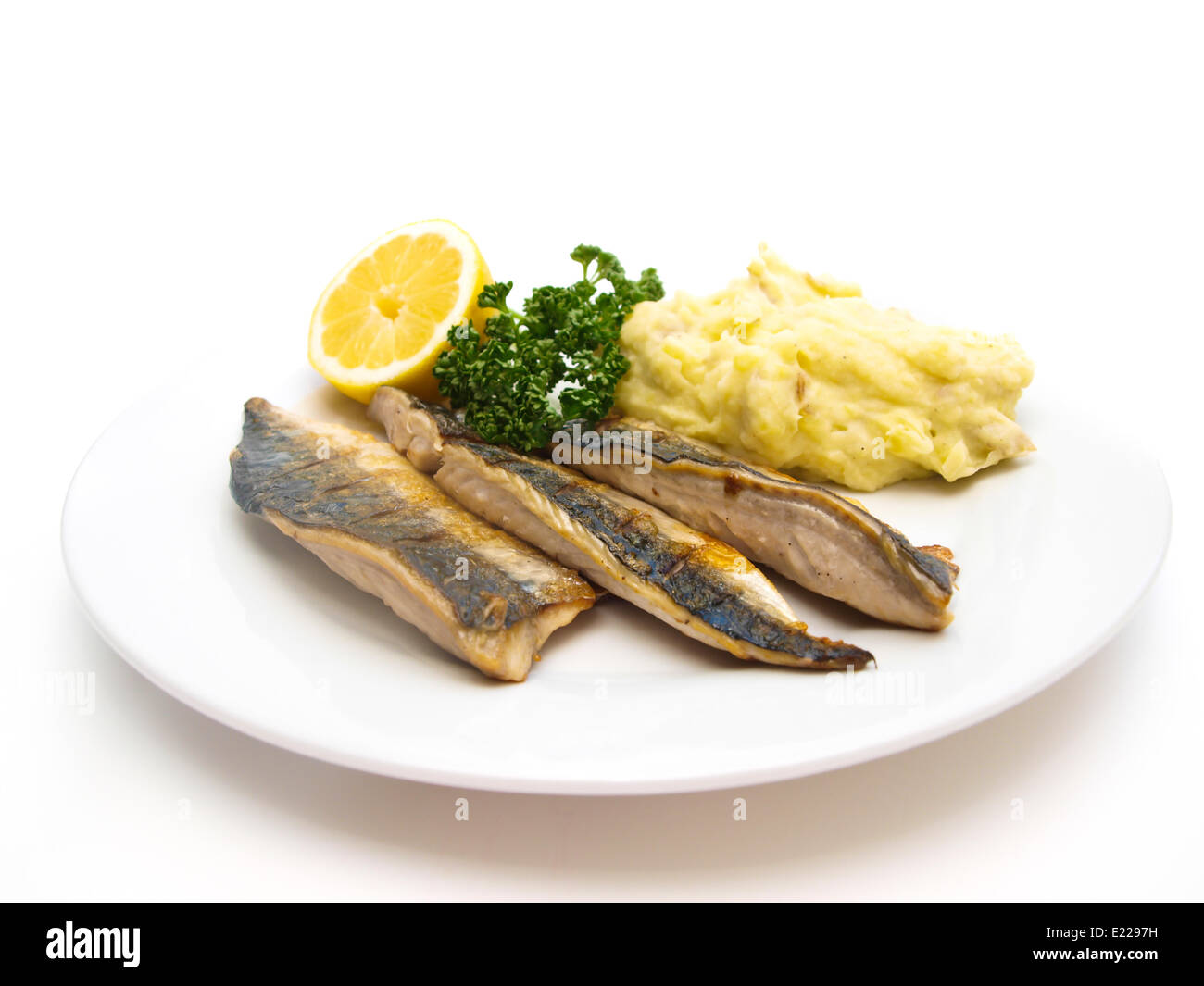 Mackerel plate hi-res stock photography and images - Alamy