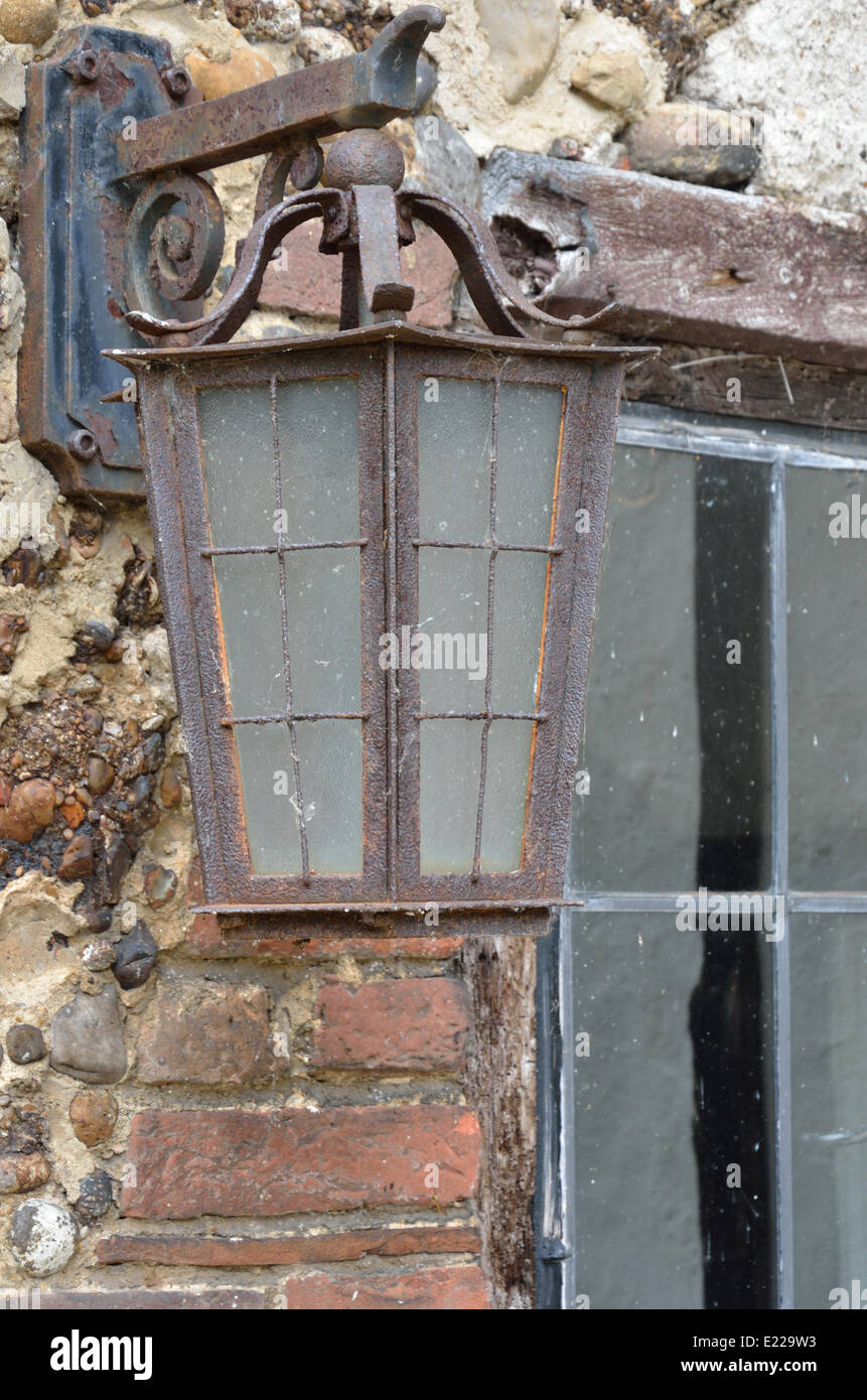 Rusty iron lamp hi-res stock photography and images - Alamy
