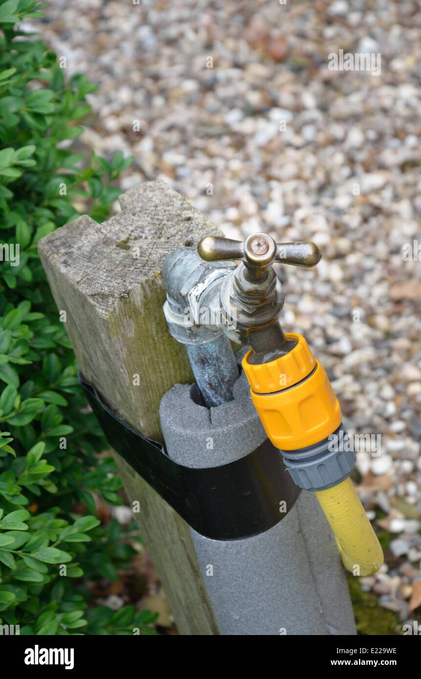 Garden hose tap hi-res stock photography and images - Alamy