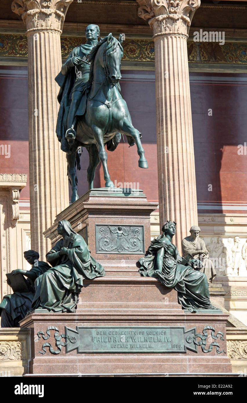Statue of friedrich wilhelm iv hi-res stock photography and images - Alamy