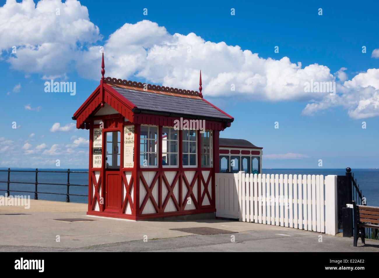 Saltburn historic cliff top station newly refurbished and open in ...