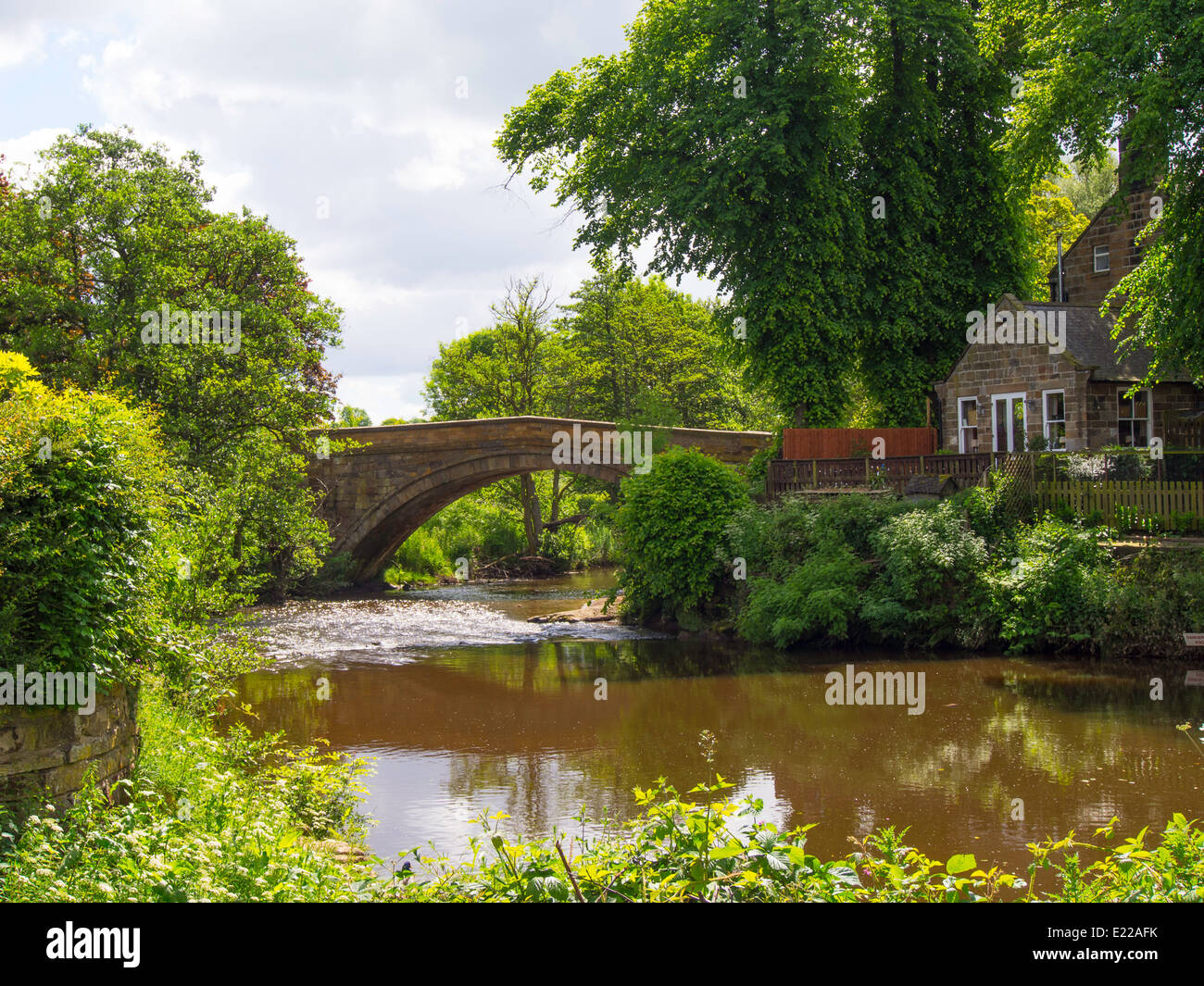 River esk lealholm north yorkshire hi-res stock photography and images ...
