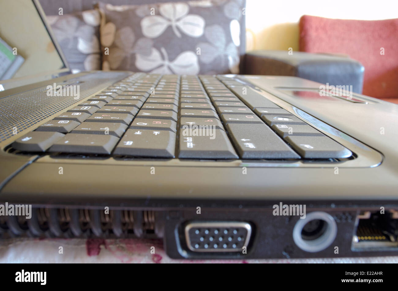 Laptop keyboard closeup hi-res stock photography and images - Alamy