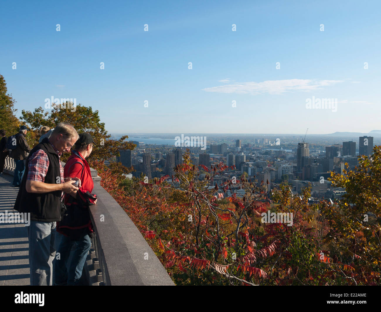 Montreal skyline mont royal hi-res stock photography and images - Alamy