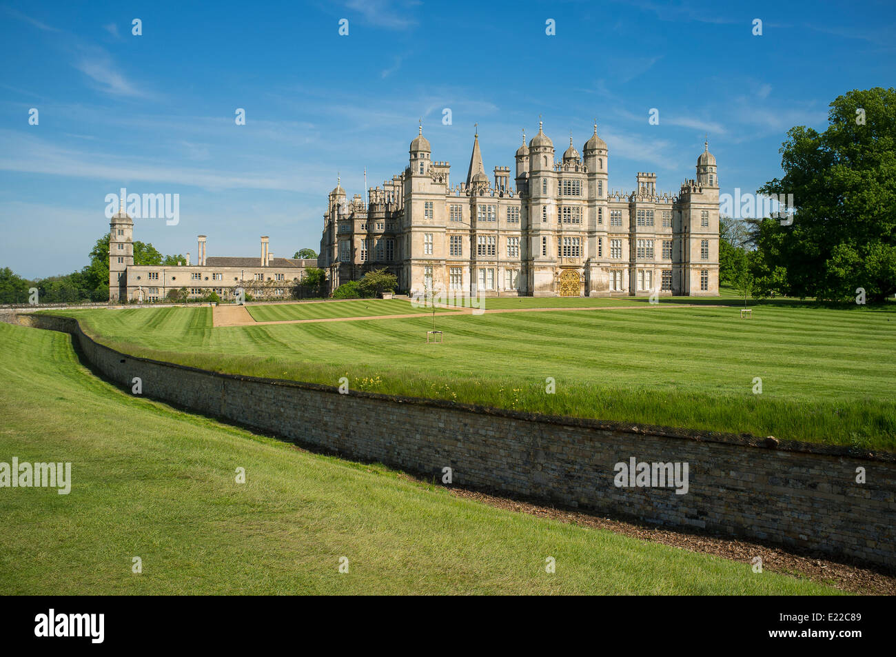 Burghley house hi-res stock photography and images - Alamy
