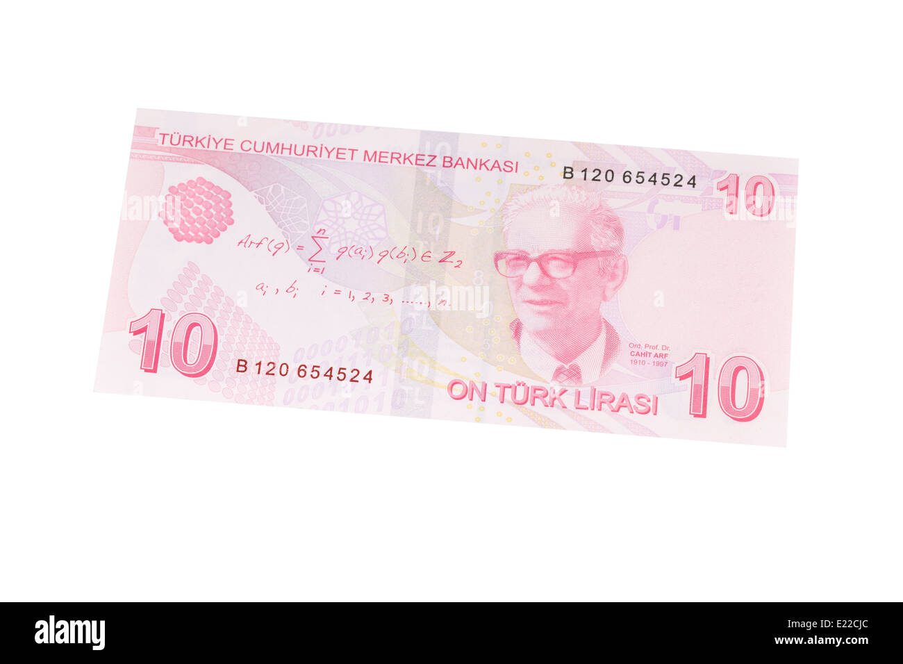 10 lira banknote hi-res stock photography and images - Alamy