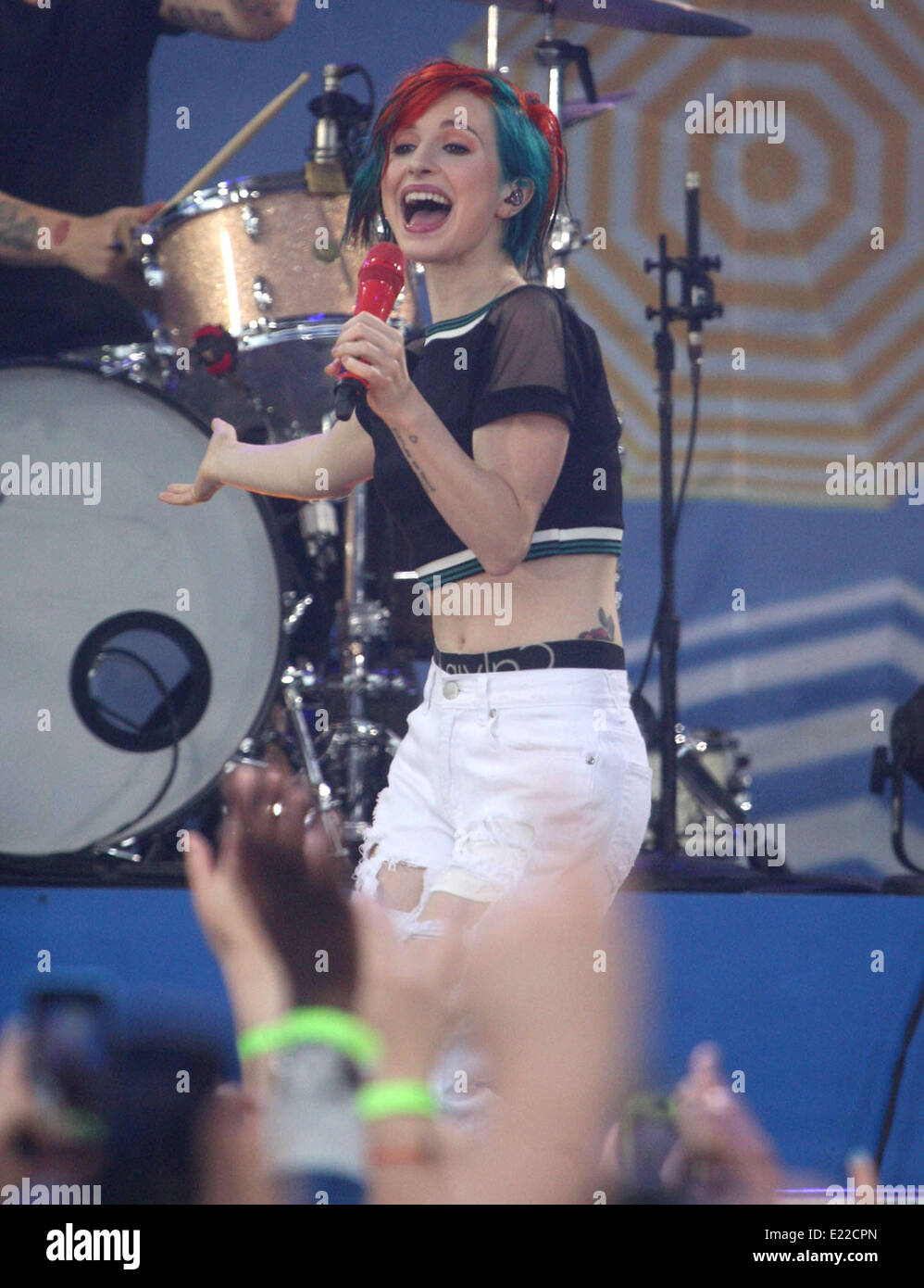 New York, New York, USA. 13th June, 2014. Singer HALEY WILLIAMS from ...