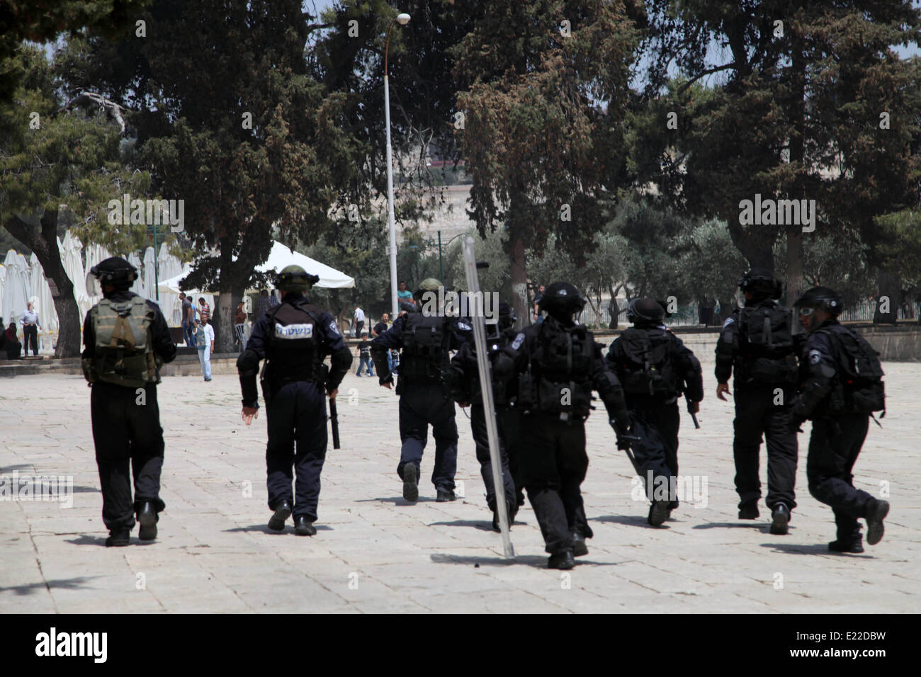 Jerusalem, Jerusalem, Palestinian Territory. 13th June, 2014. Israeli ...