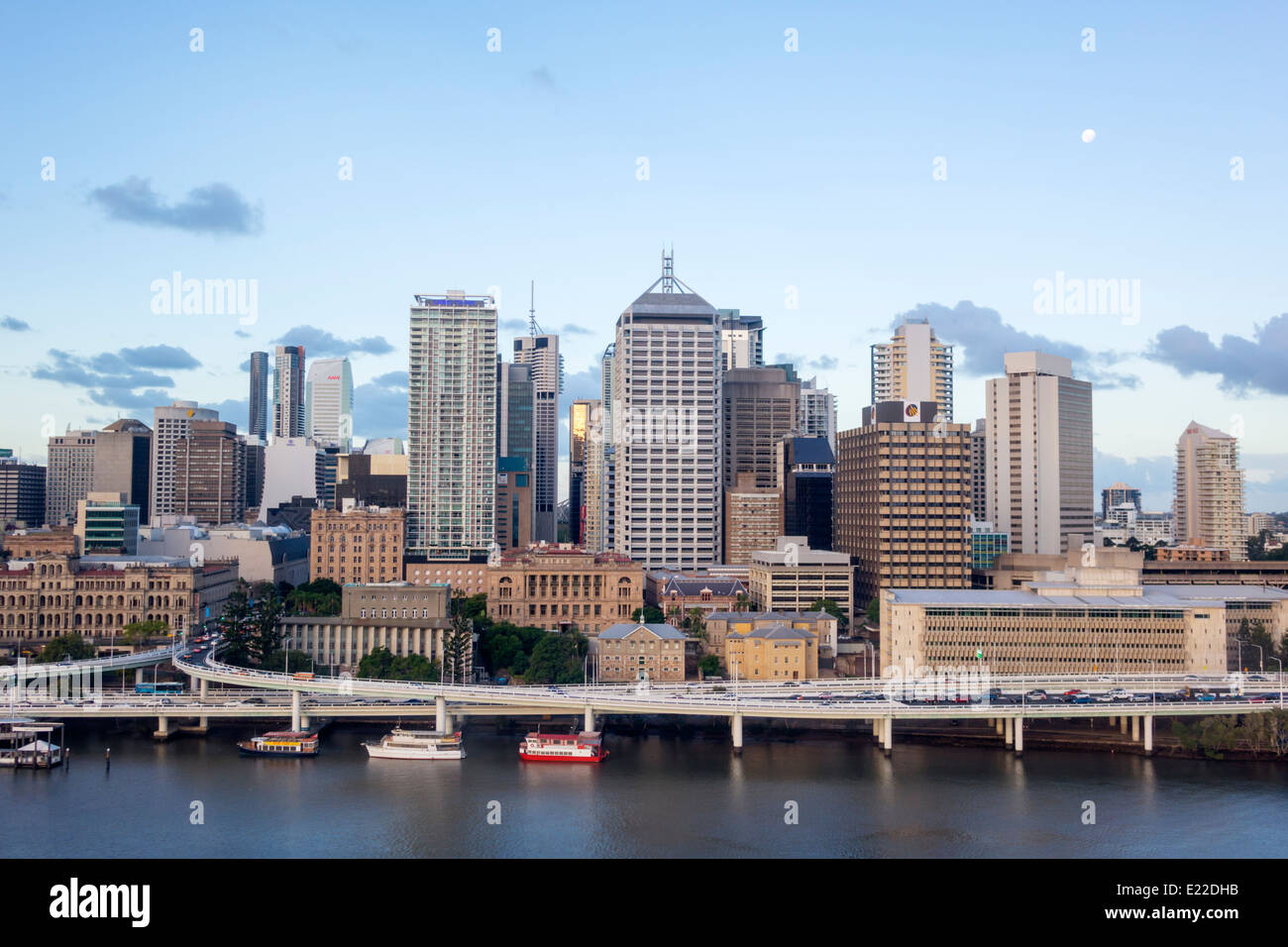 Brisbane Australia,Queensland CBD,city skyline cityscape,skyscrapers ...
