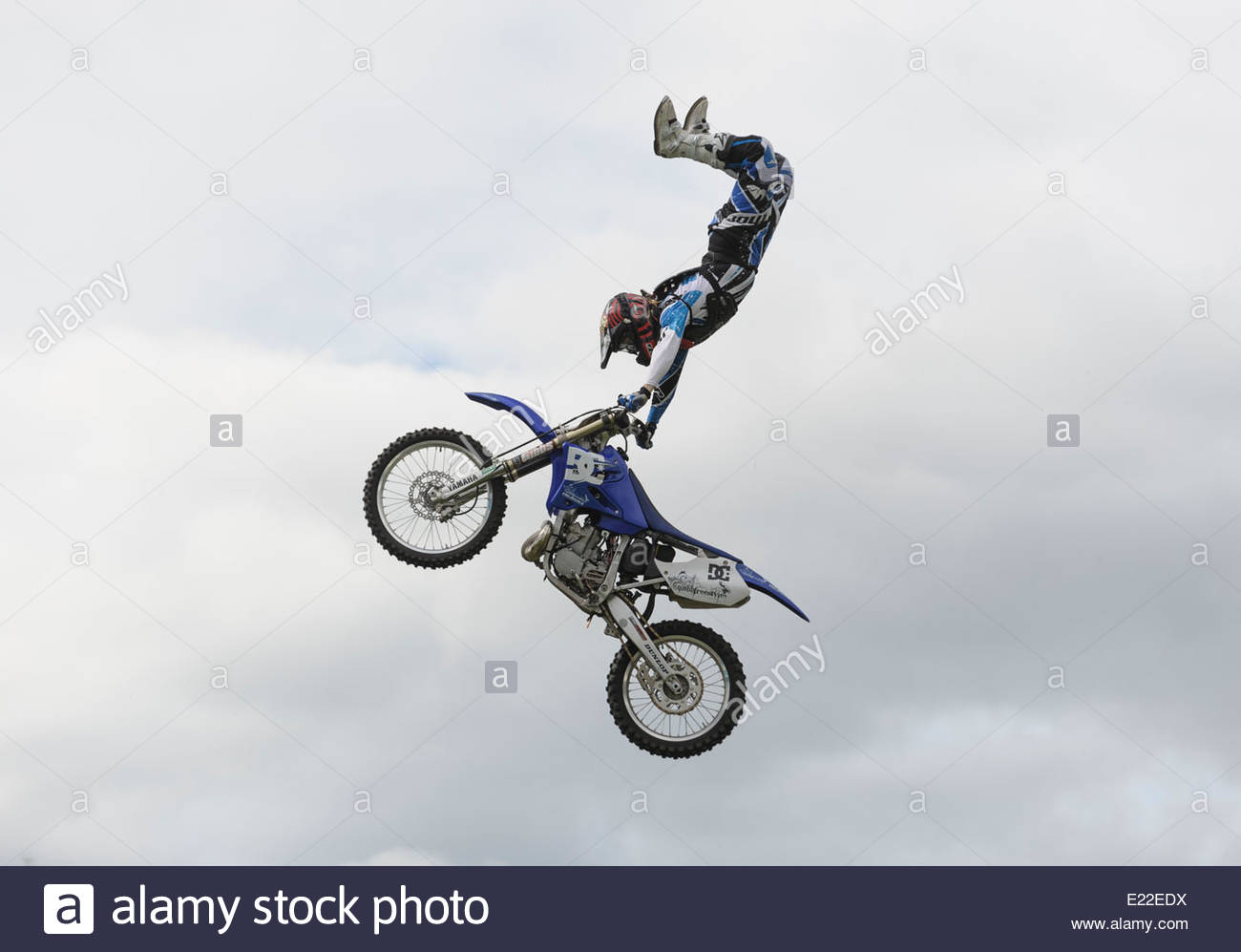 Motorcycle Stunt Circus Stock Photos & Motorcycle Stunt Circus Stock ...