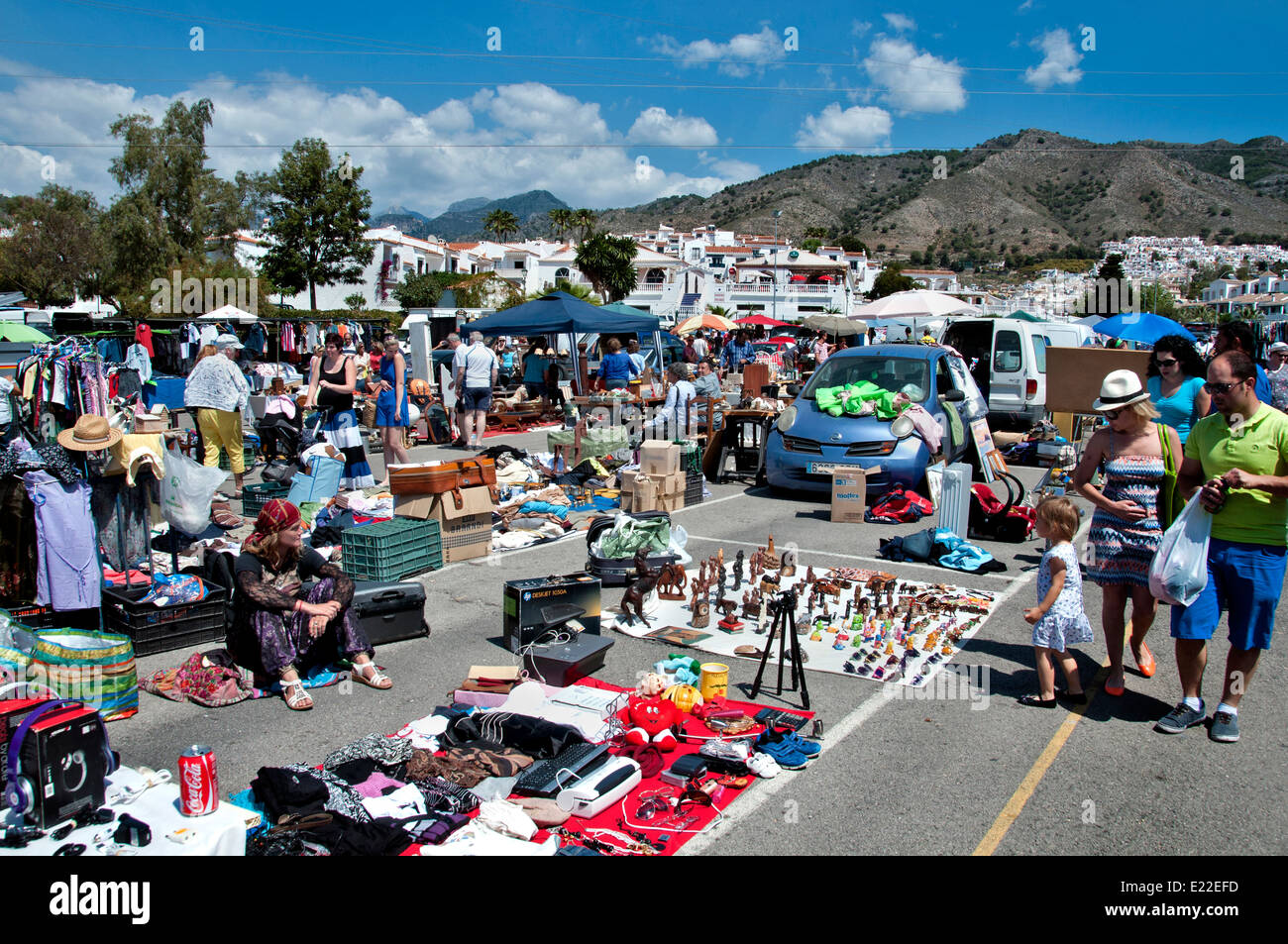 Nerja Town Spain flea market antique shop store Stock Photo: 70126097 ...