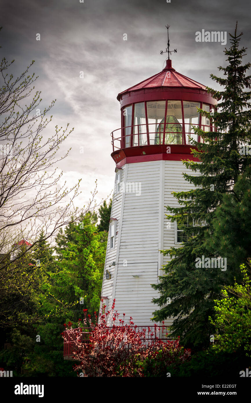 Lighthouse among trees hi-res stock photography and images - Alamy