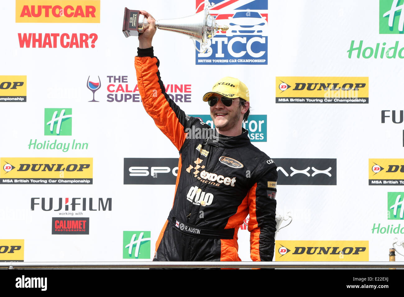 Rob Austin (GBR) Exocet Racing Audi A4 Stock Photo - Alamy