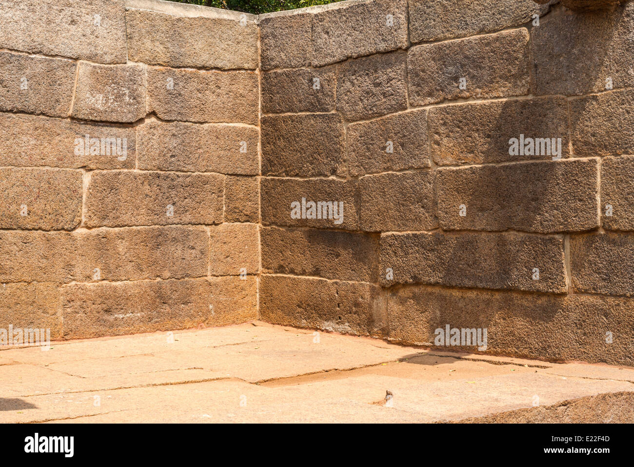 corner of an ancient wall, stone blocks. Background Stock Photo - Alamy