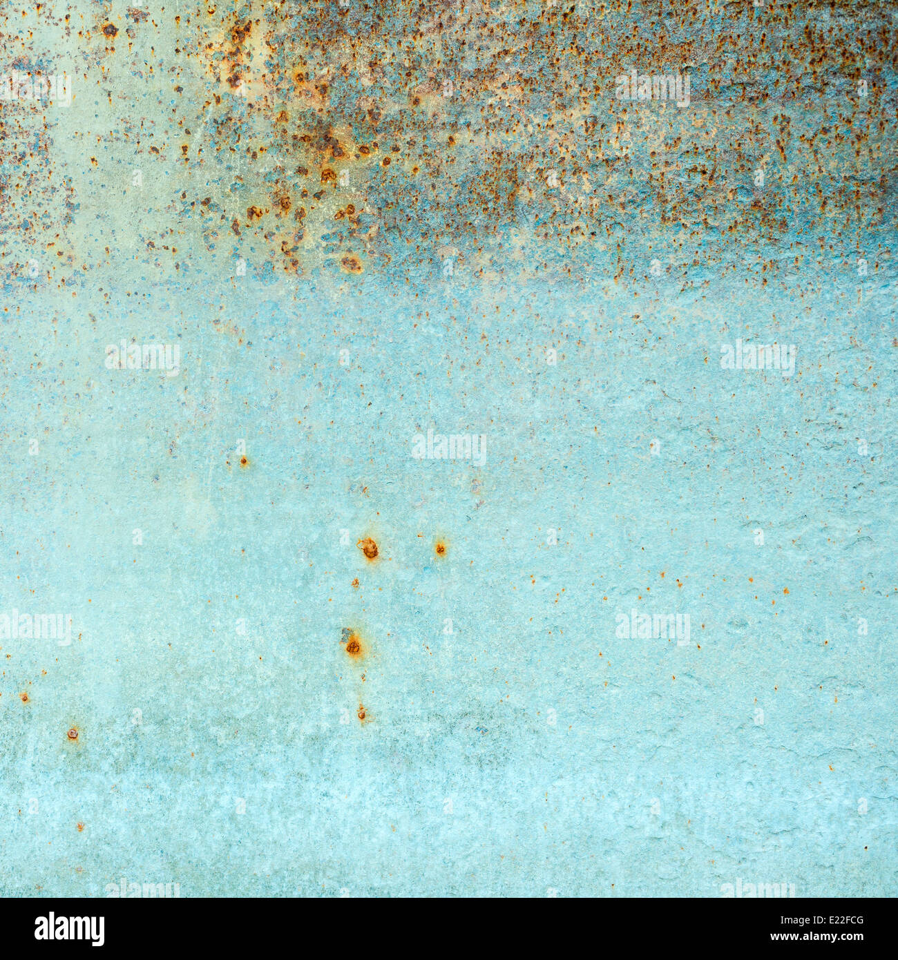 old rusty blue metal background Stock Photo - Alamy