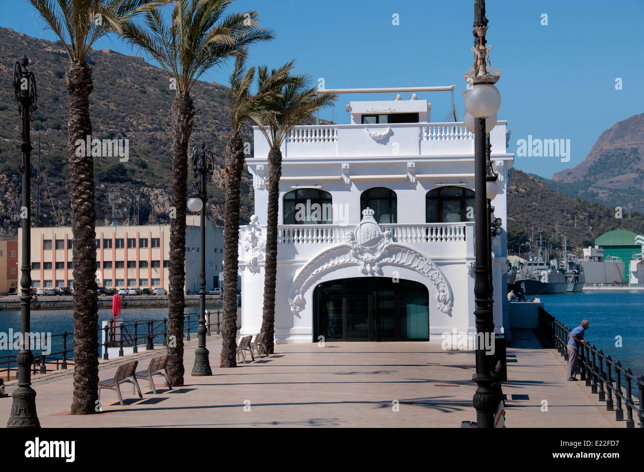Puerto Deportivo - Port Harbor - Cartagena Spain Spanish Stock Photo ...