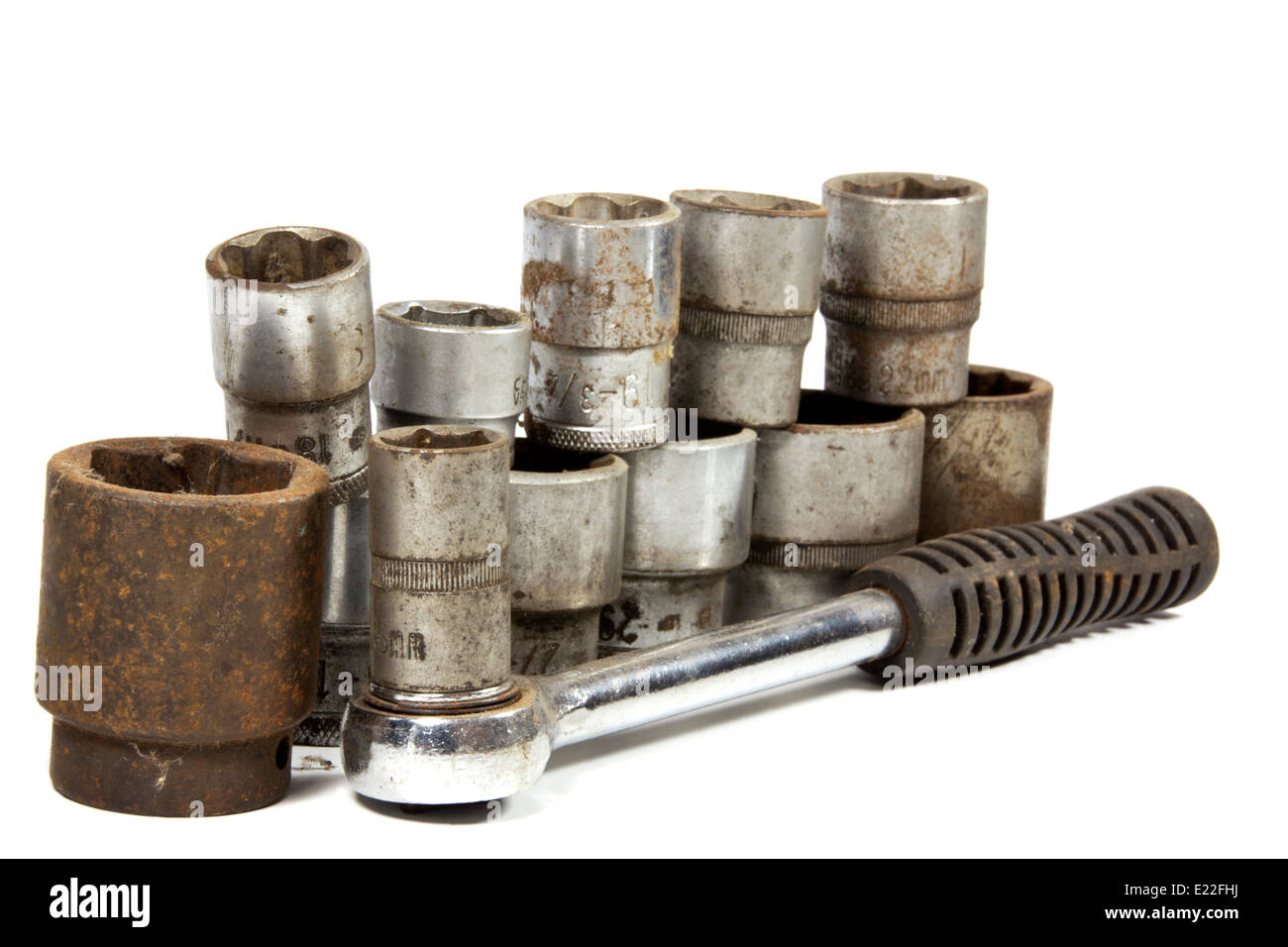 Old socket set hi-res stock photography and images - Alamy