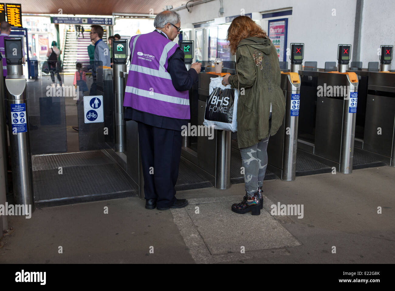 Train ticket inspector uk hi-res stock photography and images - Alamy