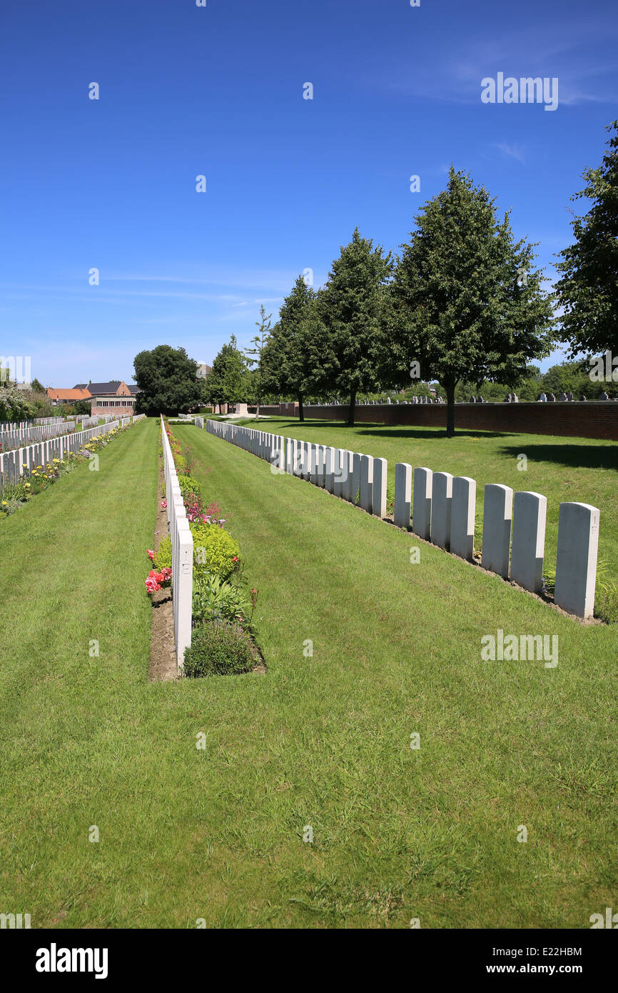 Merville communal cemetery hi-res stock photography and images - Alamy