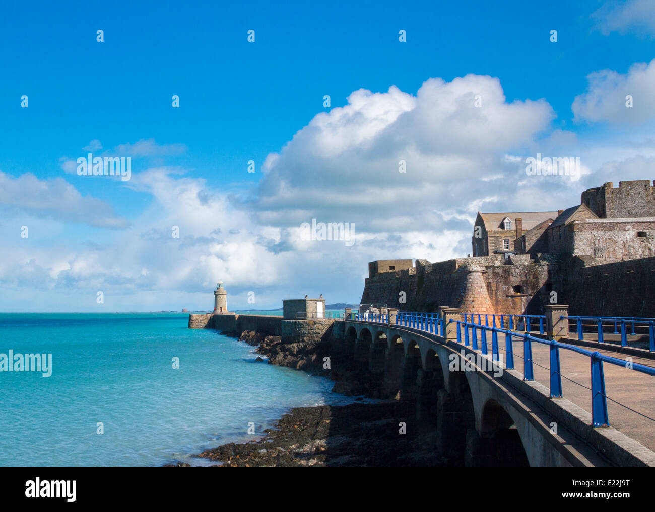Guernsey lighthouse lighthouse hi-res stock photography and images - Alamy