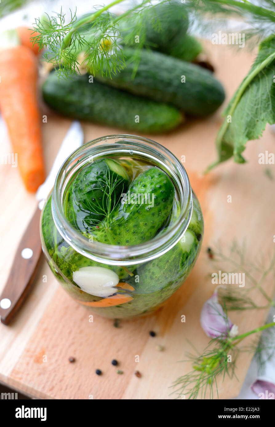 Brine in jar hi-res stock photography and images - Alamy