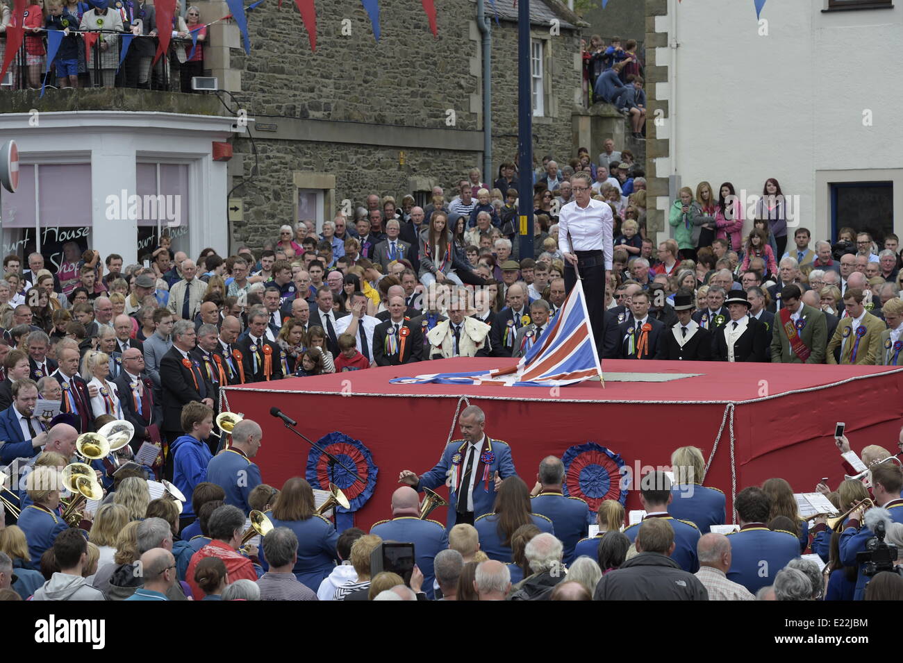 Selkirk common riding 2014 standard hi-res stock photography and images ...
